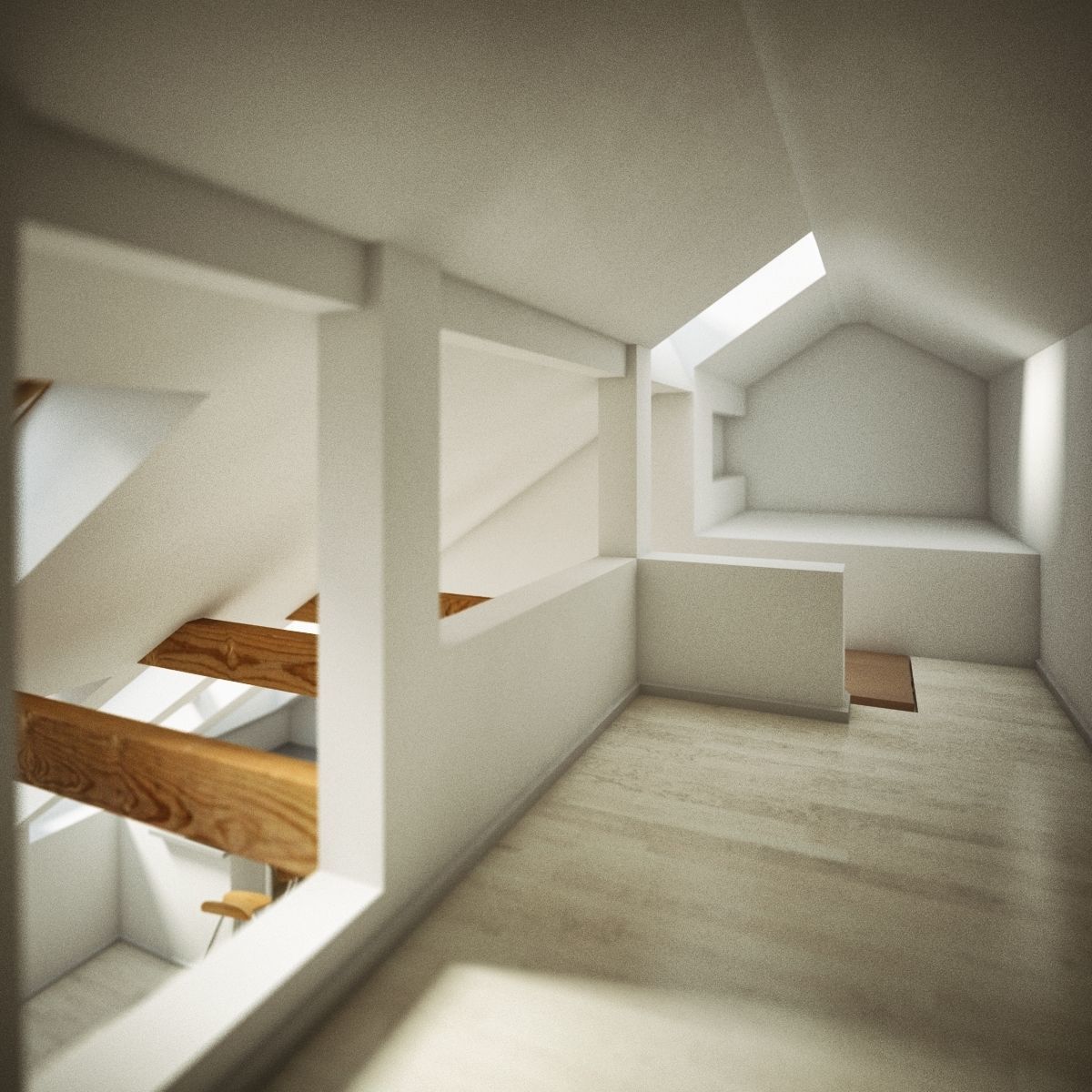 Realistic Loft Interior 3D model | CGTrader