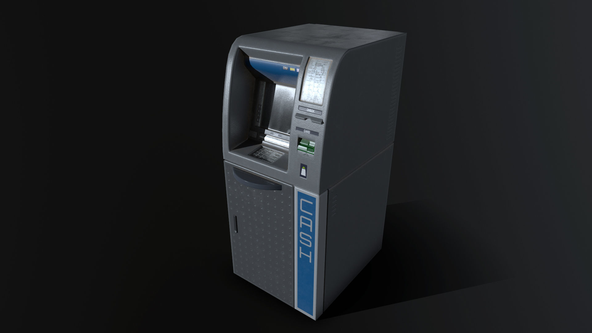 3D model ATM Cashmachine 01 VR / AR / low-poly | CGTrader