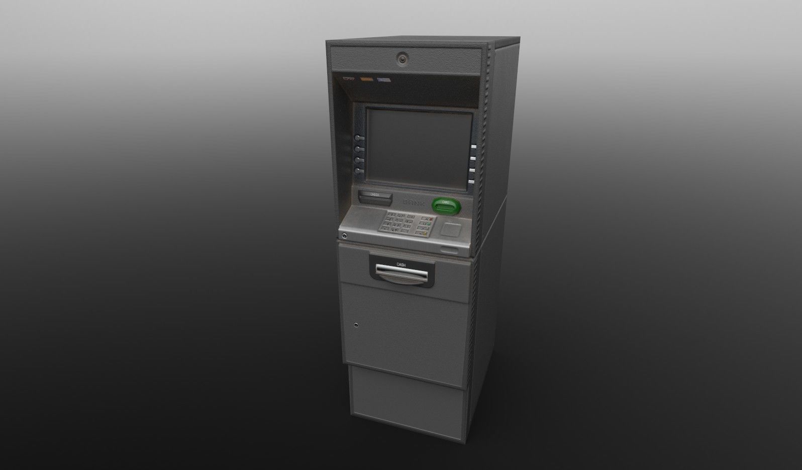 3D model ATM Cashmachine 2 VR / AR / low-poly | CGTrader