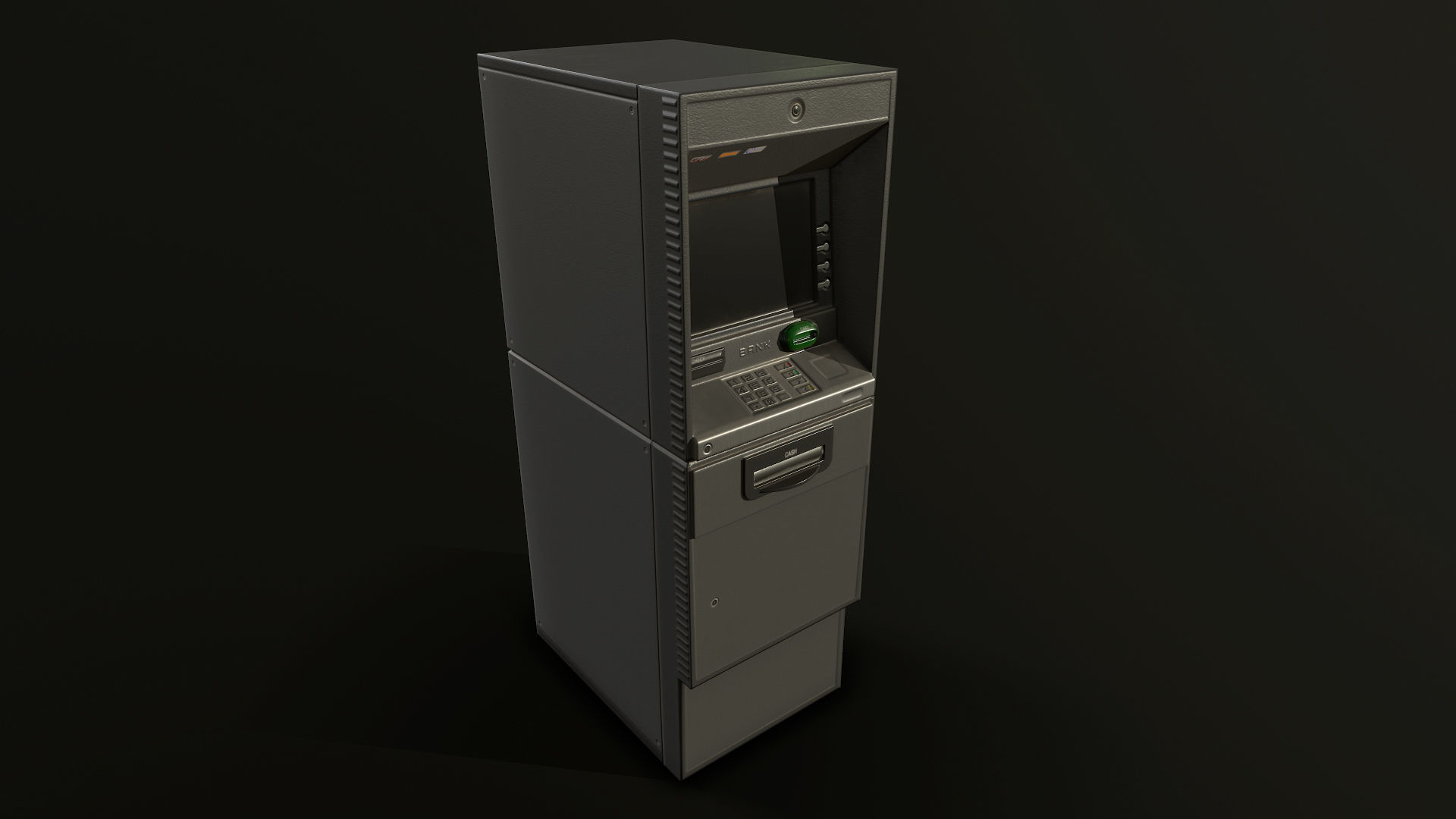 3D model ATM Cashmachine 2 VR / AR / low-poly | CGTrader