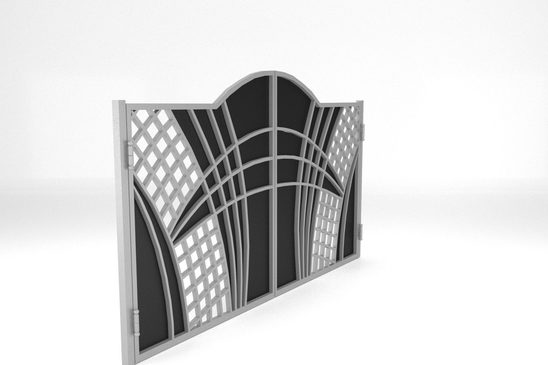 3D model Gate 06 VR / AR / low-poly | CGTrader