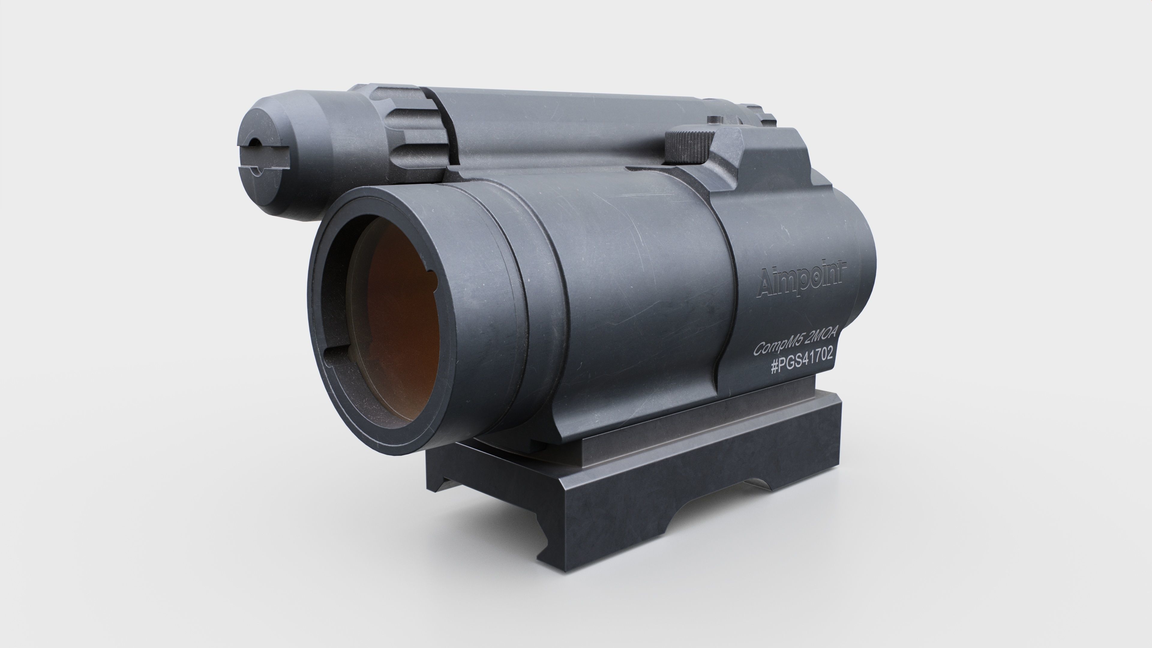 3D model Aimpoint CompM5 Red Dot Sight VR / AR / low-poly | CGTrader