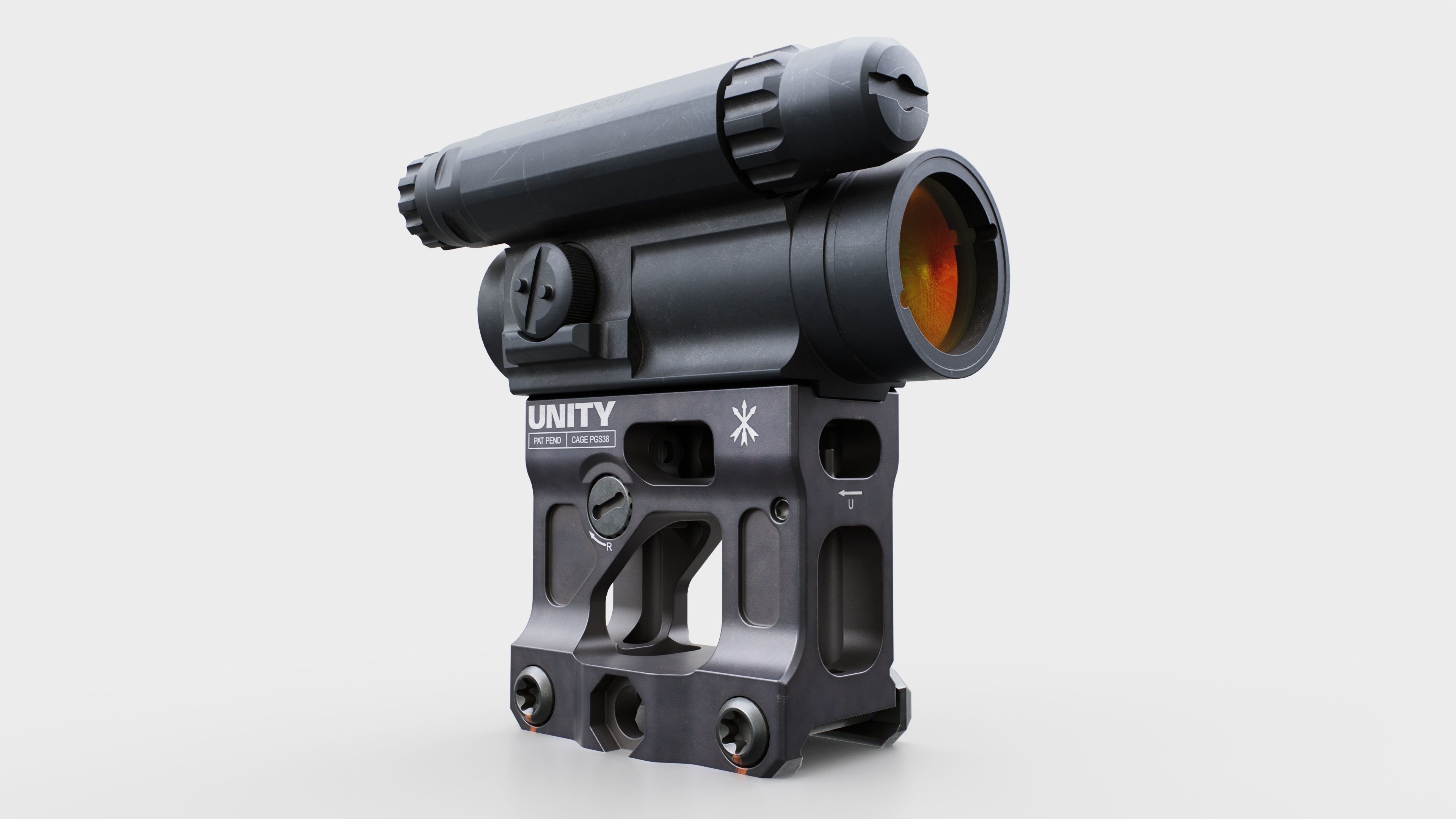 3D model Aimpoint CompM5 Red Dot Sight VR / AR / low-poly | CGTrader