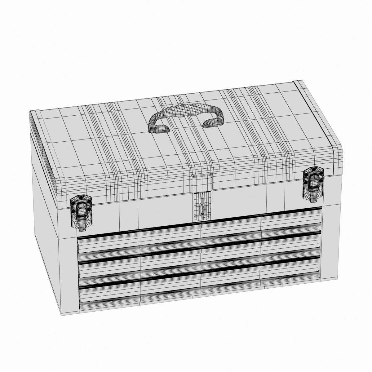 Toolbox 3D model | CGTrader