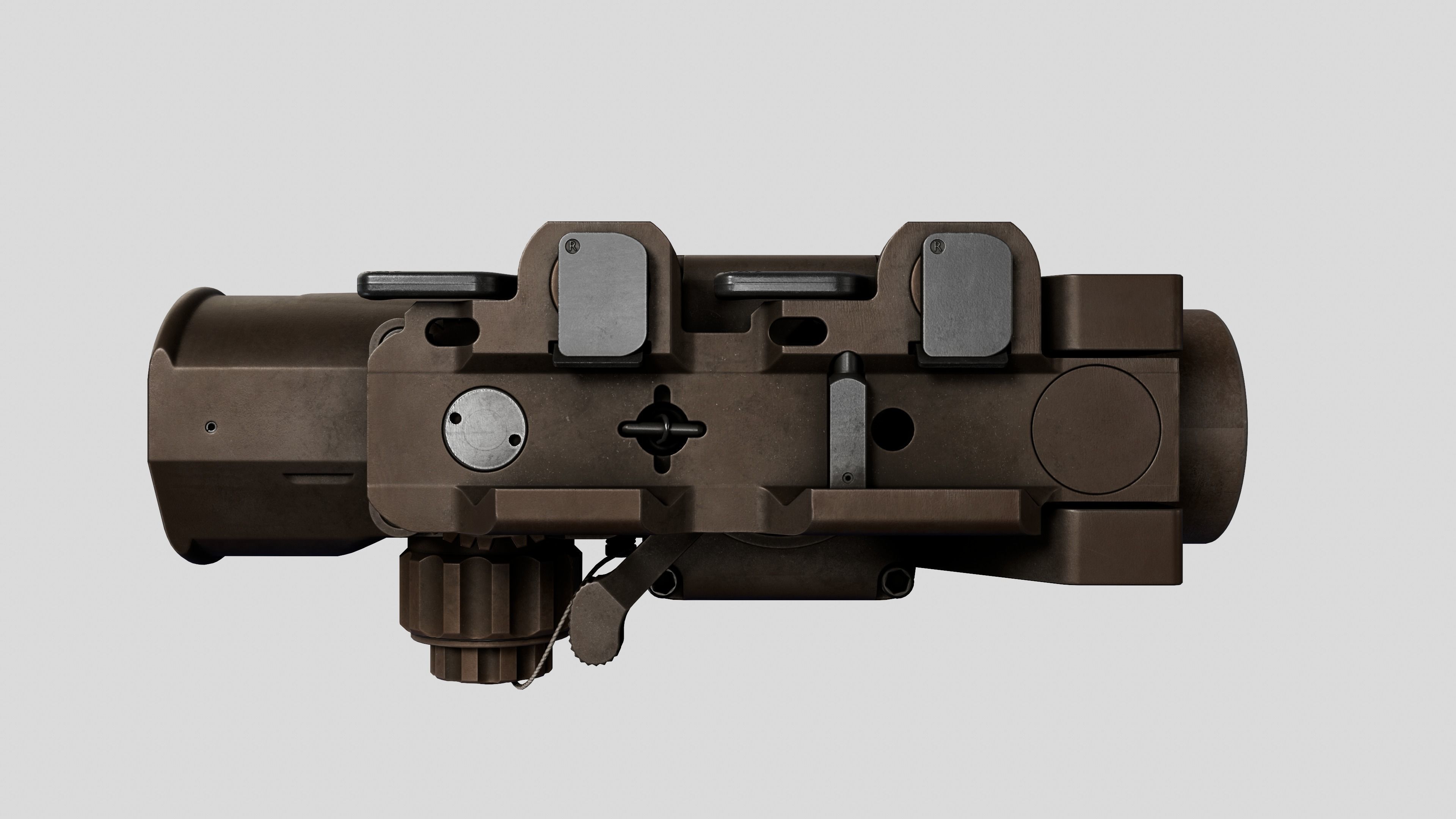 3D model Elcan SpecterDR Combat Sight VR / AR / low-poly | CGTrader