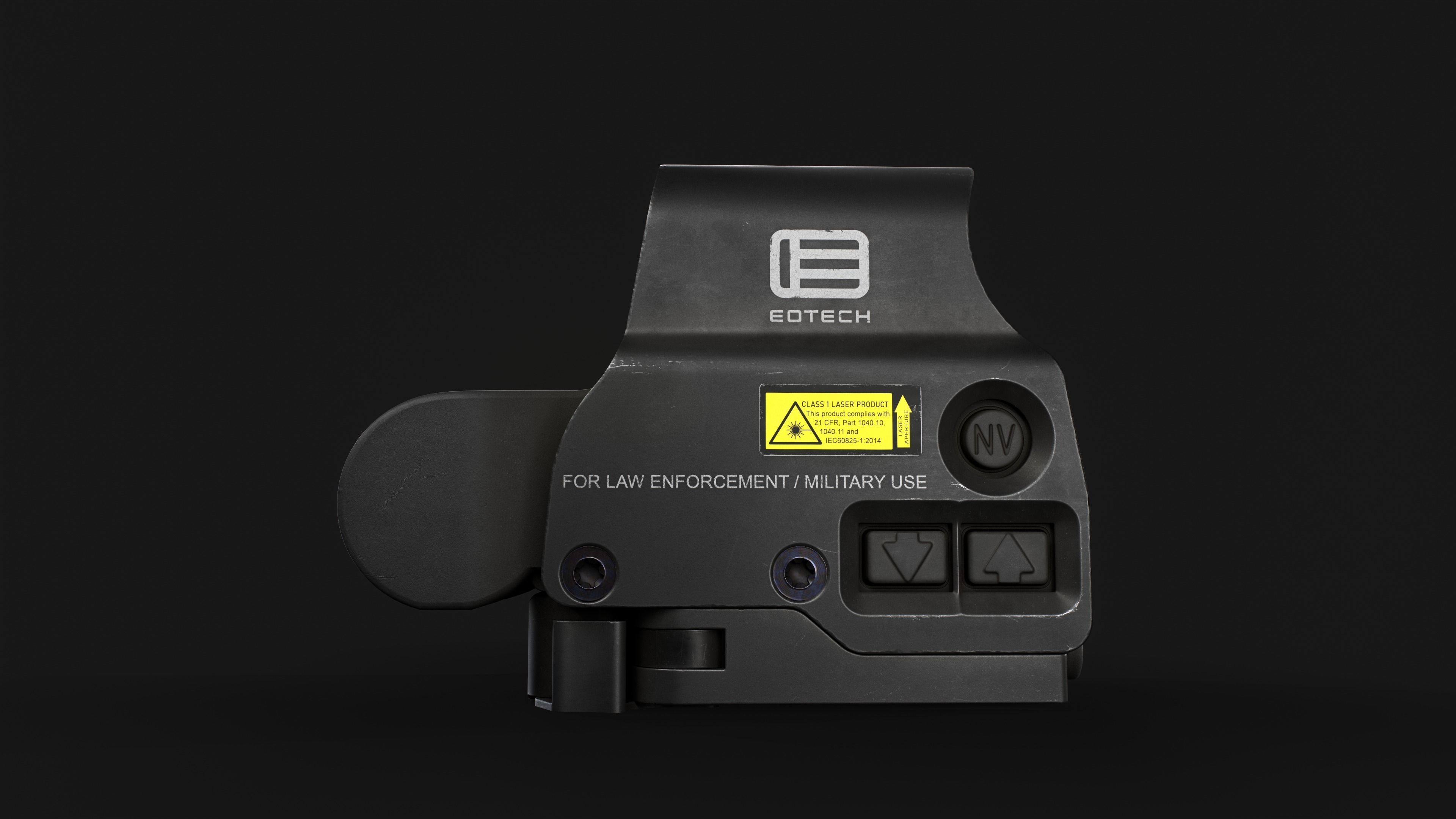 3D model EOTech EXPS3 Holographic Sight VR / AR / low-poly | CGTrader
