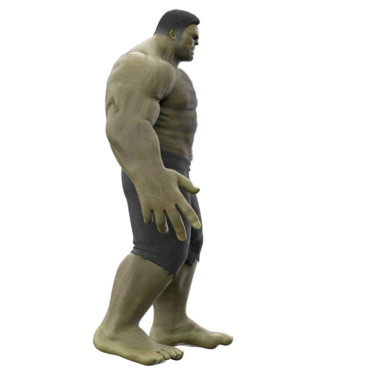 3D model Hulk Rigged VR / AR / low-poly | CGTrader