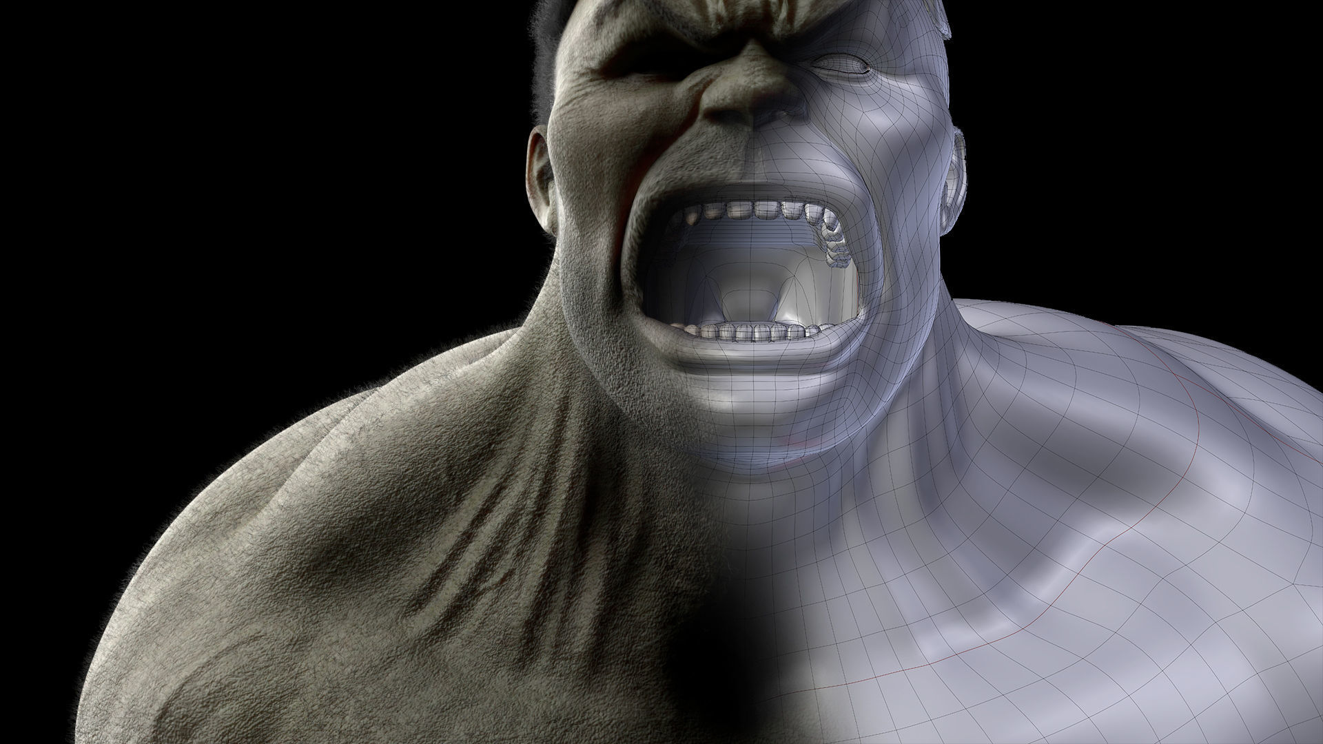 3D model Hulk Rigged VR / AR / low-poly | CGTrader