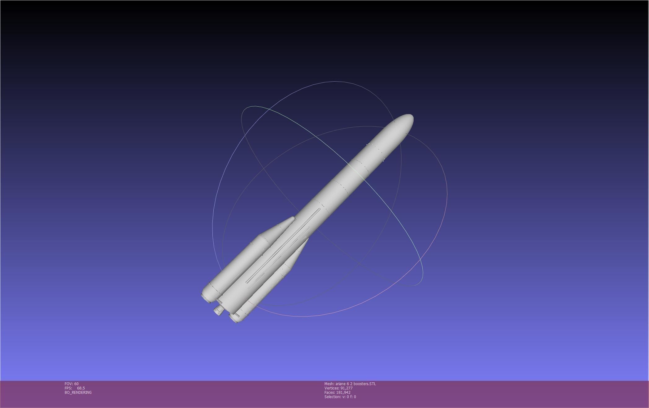 Ariane 6 Rocket - Detail Printable Scale Model 3D model 3D printable ...