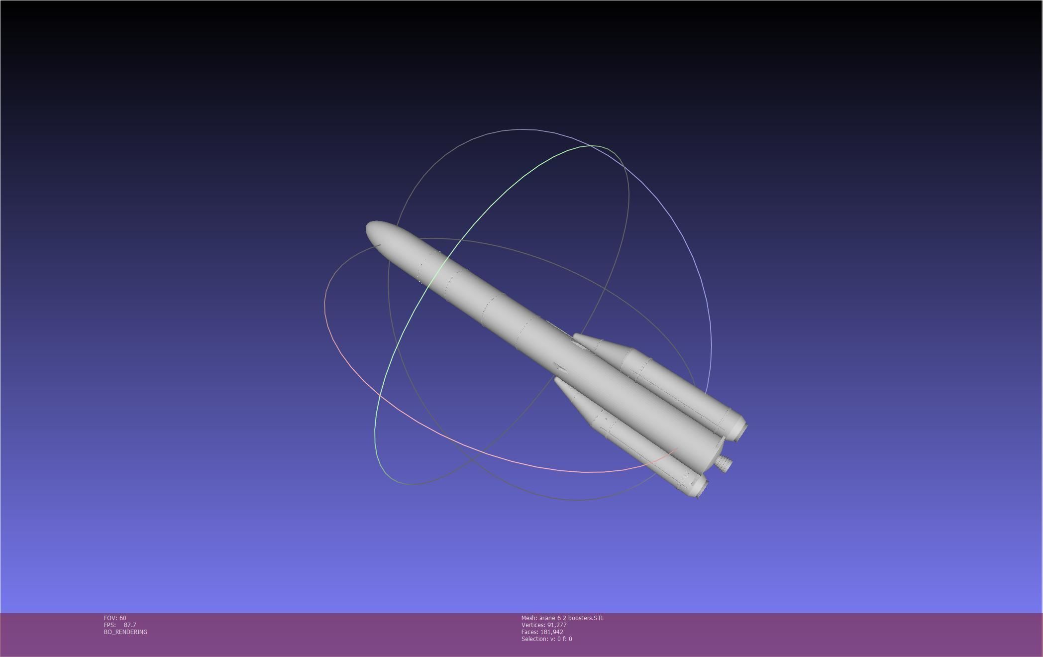Ariane 6 Rocket - Detail Printable Scale Model 3D model 3D printable ...
