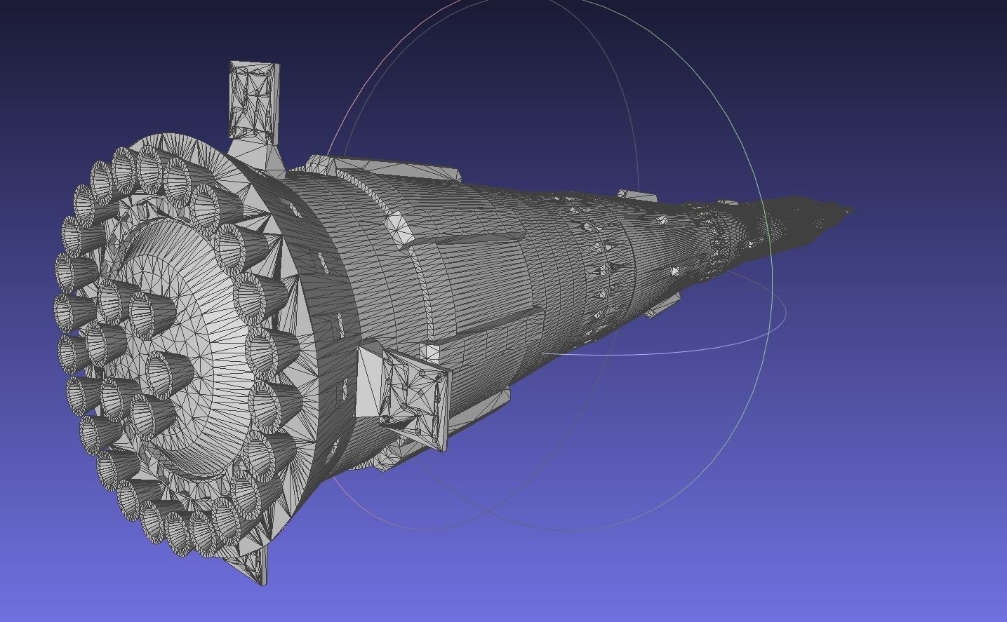 N1-L3 Soviet Moon Rocket Concept Printable Model 3D model 3D printable ...