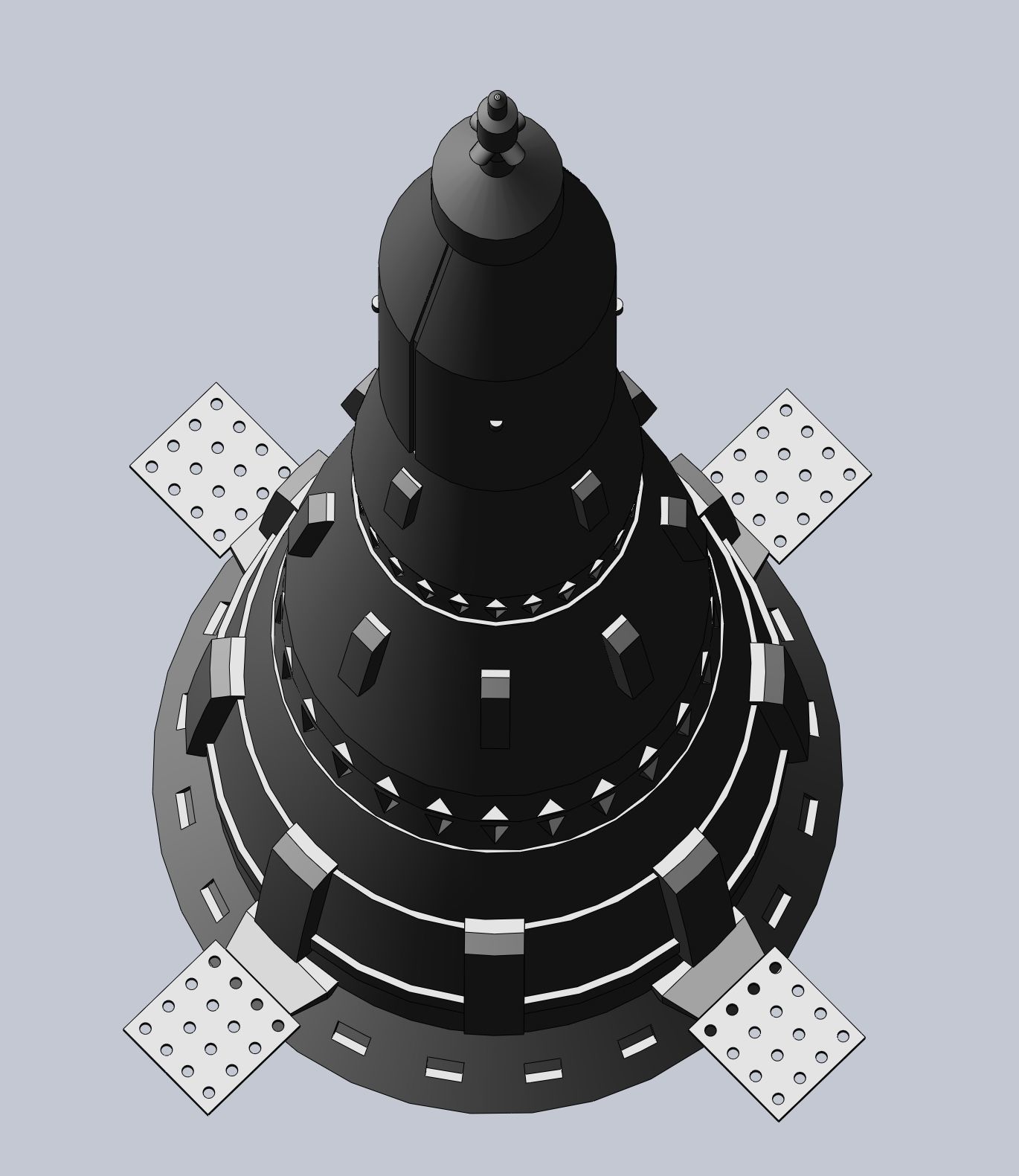 N1-L3 Soviet Moon Rocket Concept Printable Model 3D model 3D printable ...