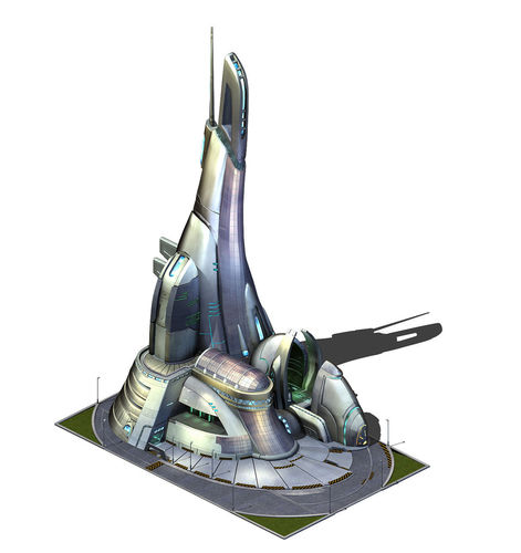 Future World - Robot Factory 01 3D model | CGTrader