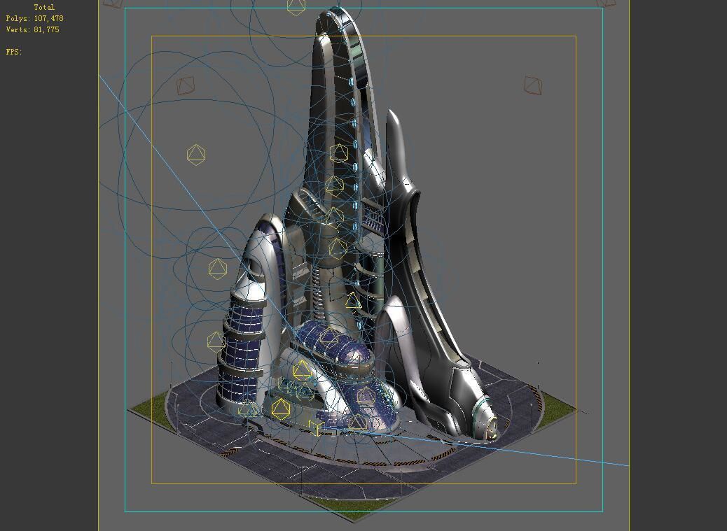 Future World - Robot Factory 04 3D model | CGTrader