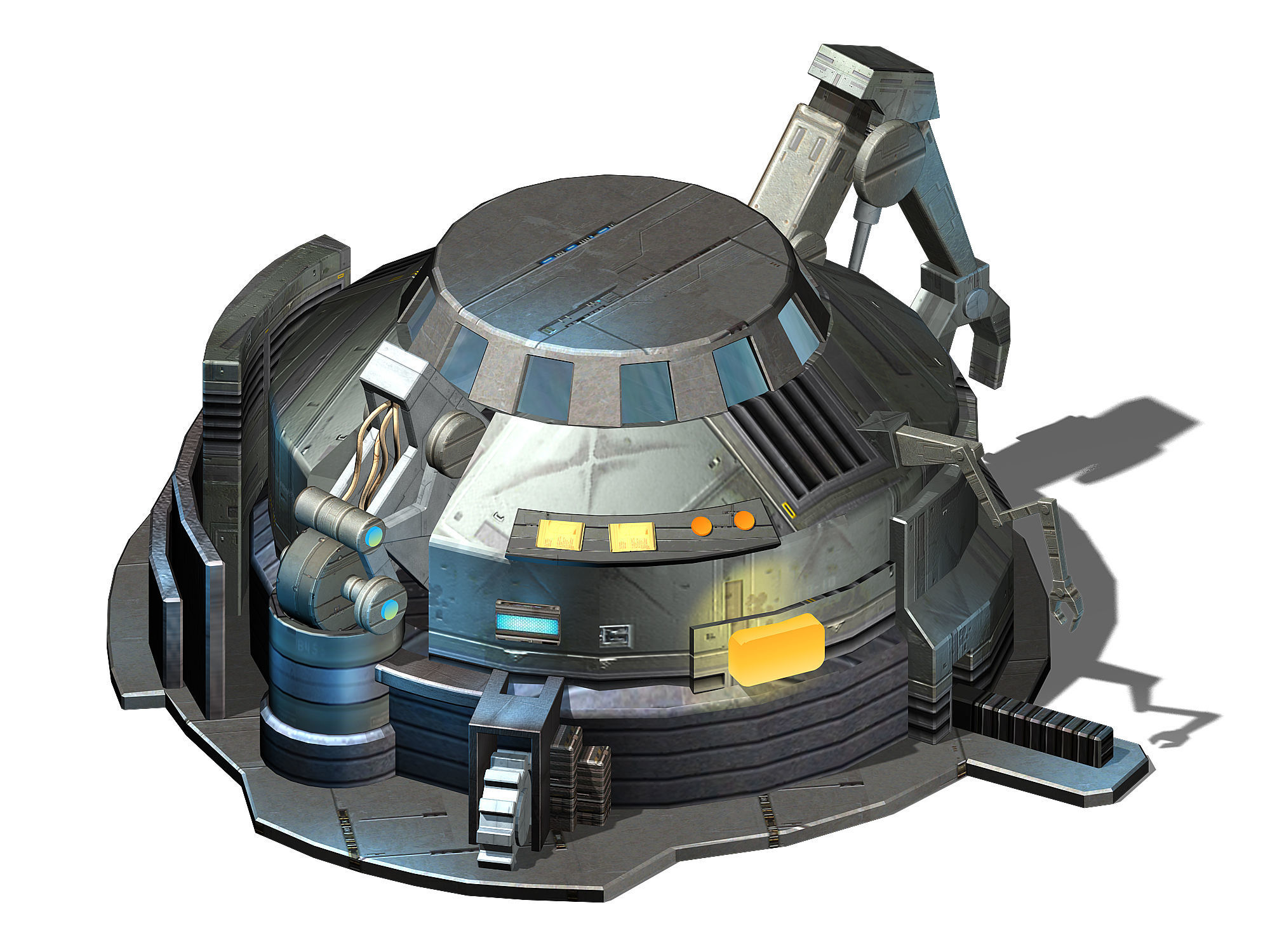 Future World - Mechanical Objects 02 3D | CGTrader