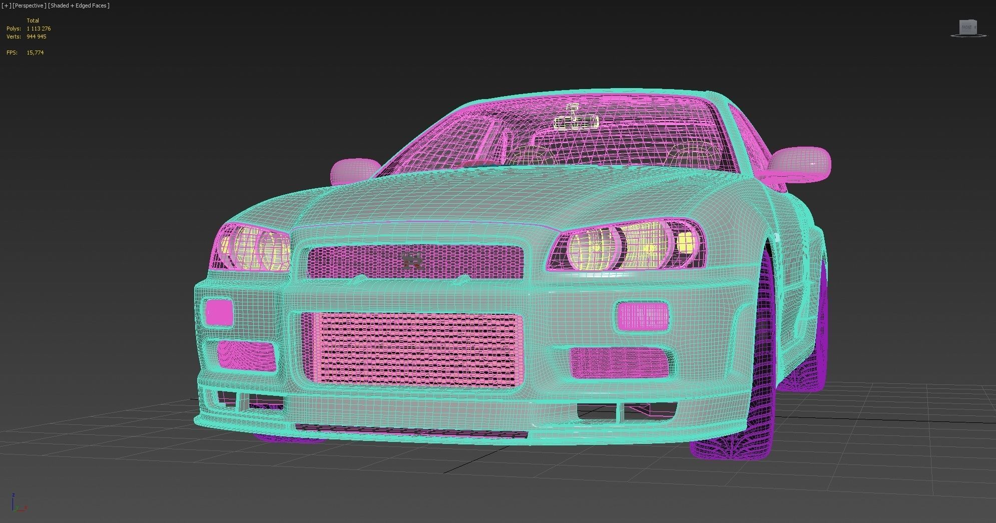 Nissan Skyline R34 GTR 3D model | CGTrader