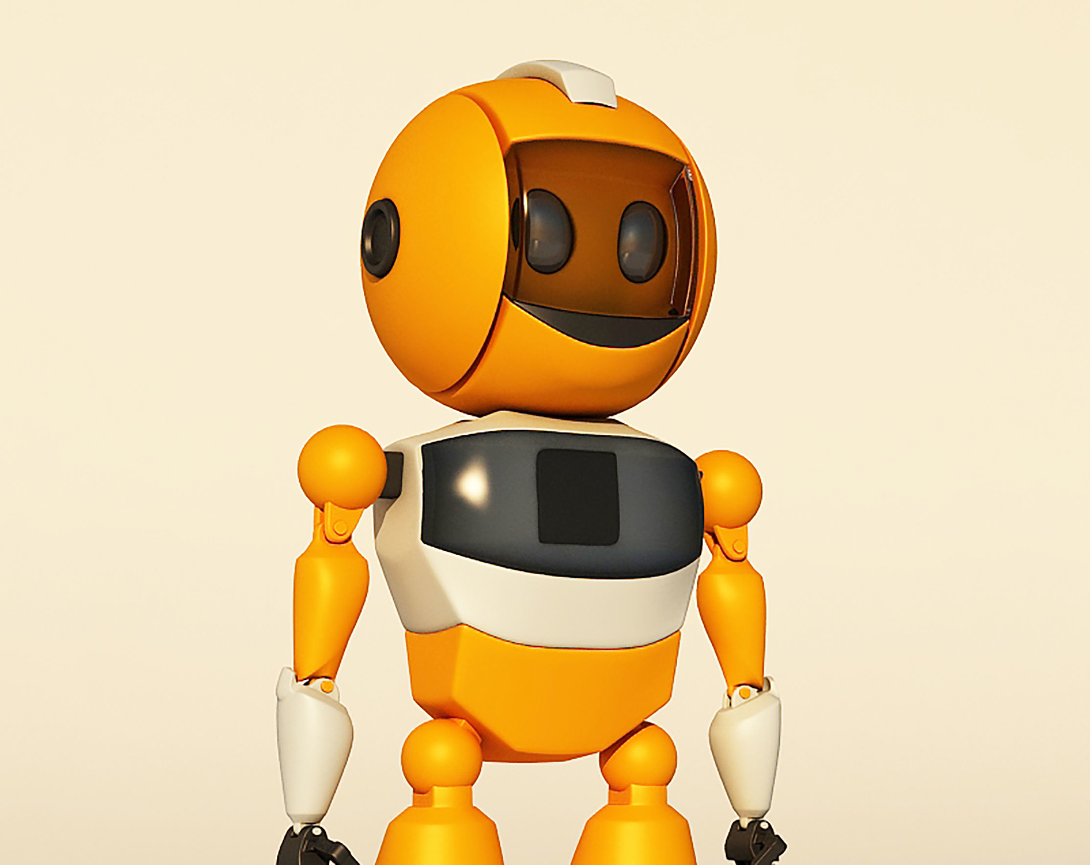 Karmashik Robot 3D model | CGTrader