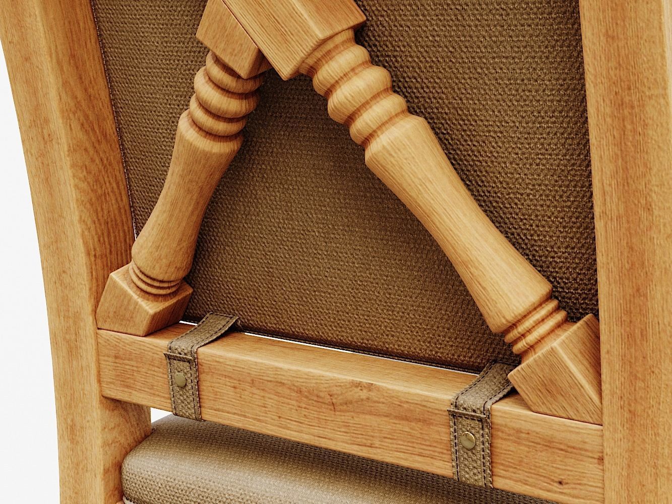 Turning Back Chair PBR 3D model | CGTrader