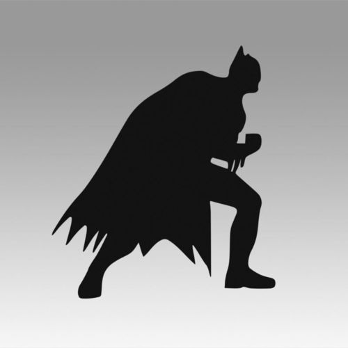 Batman lasercut 3D model | CGTrader