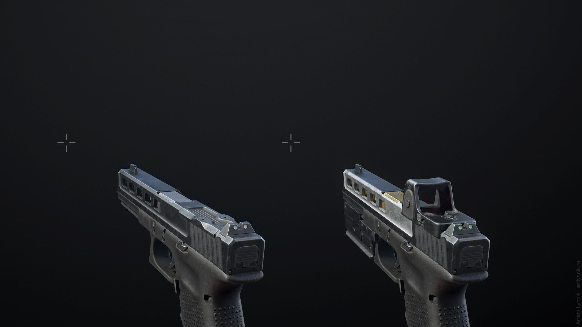 3D Model Collection First-person Weapon Pack VR / AR / low-poly | CGTrader