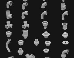 Pipe fittings 3D Models | CGTrader