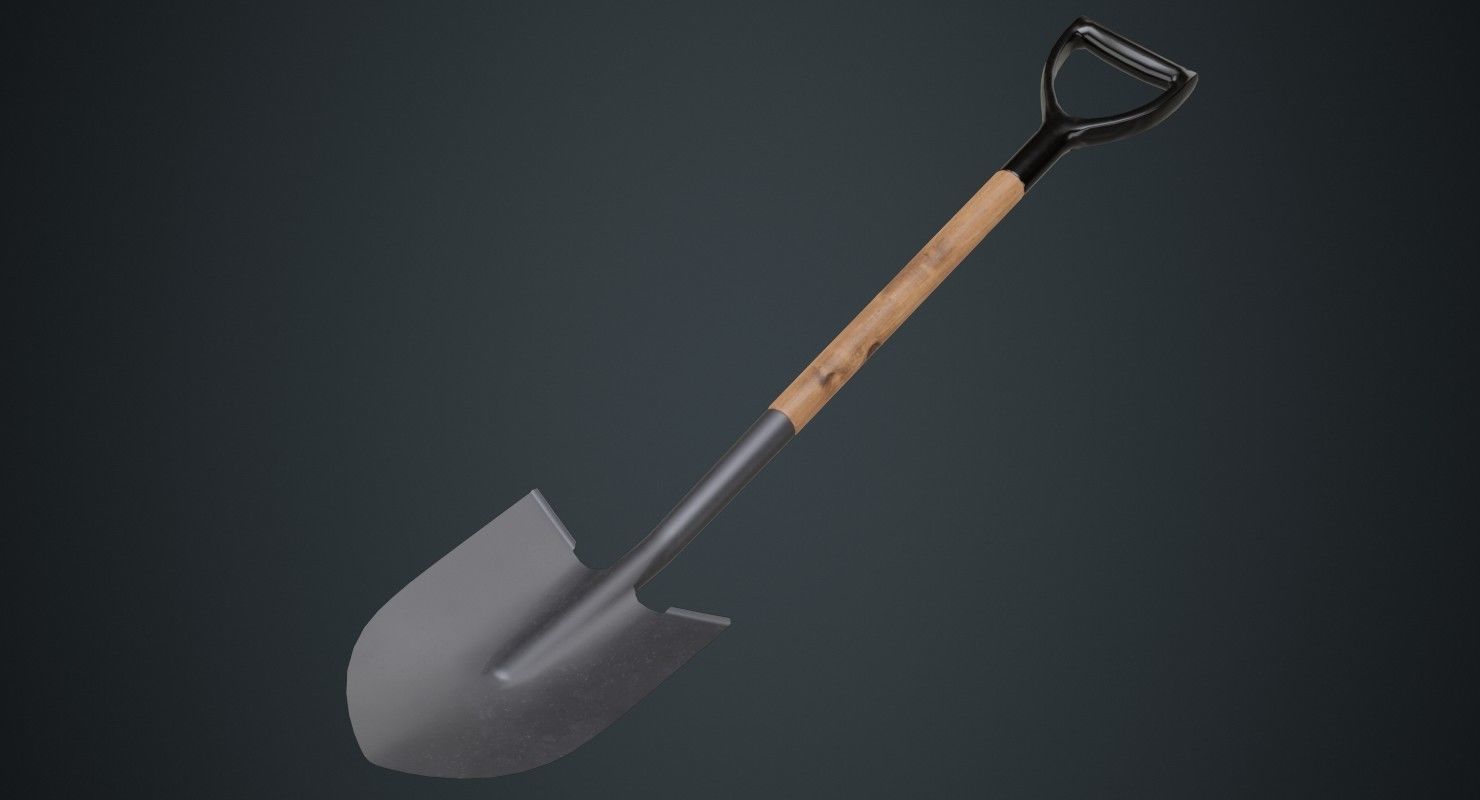 3D model Shovel 1A VR / AR / low-poly | CGTrader