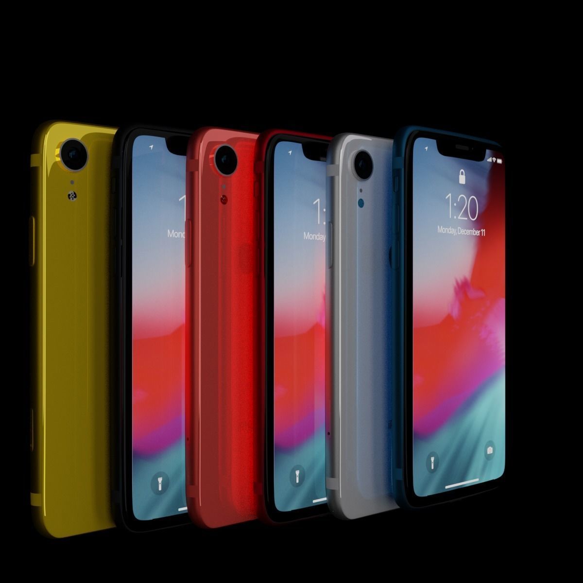 Apple iPhone XR 3D model | CGTrader