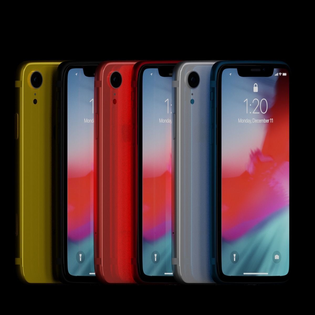 Apple iPhone XR 3D model | CGTrader