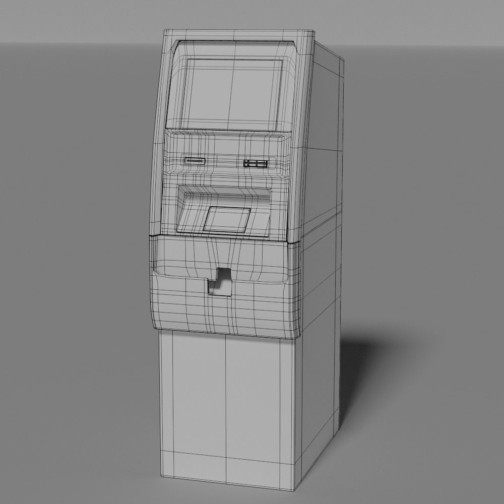 ATM Machine 3D model | CGTrader