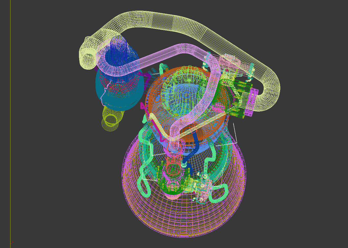 Merlin Rocket Engine SpaceX 3D model | CGTrader