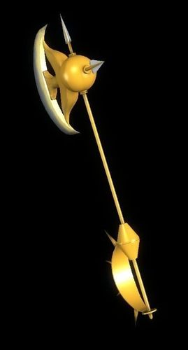 ESCANOR Divine Axe Rhitta The Seven Deadly Sins free VR / AR / low-poly ...