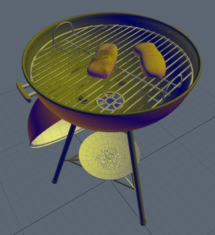 Classic Barbeque 3D model | CGTrader