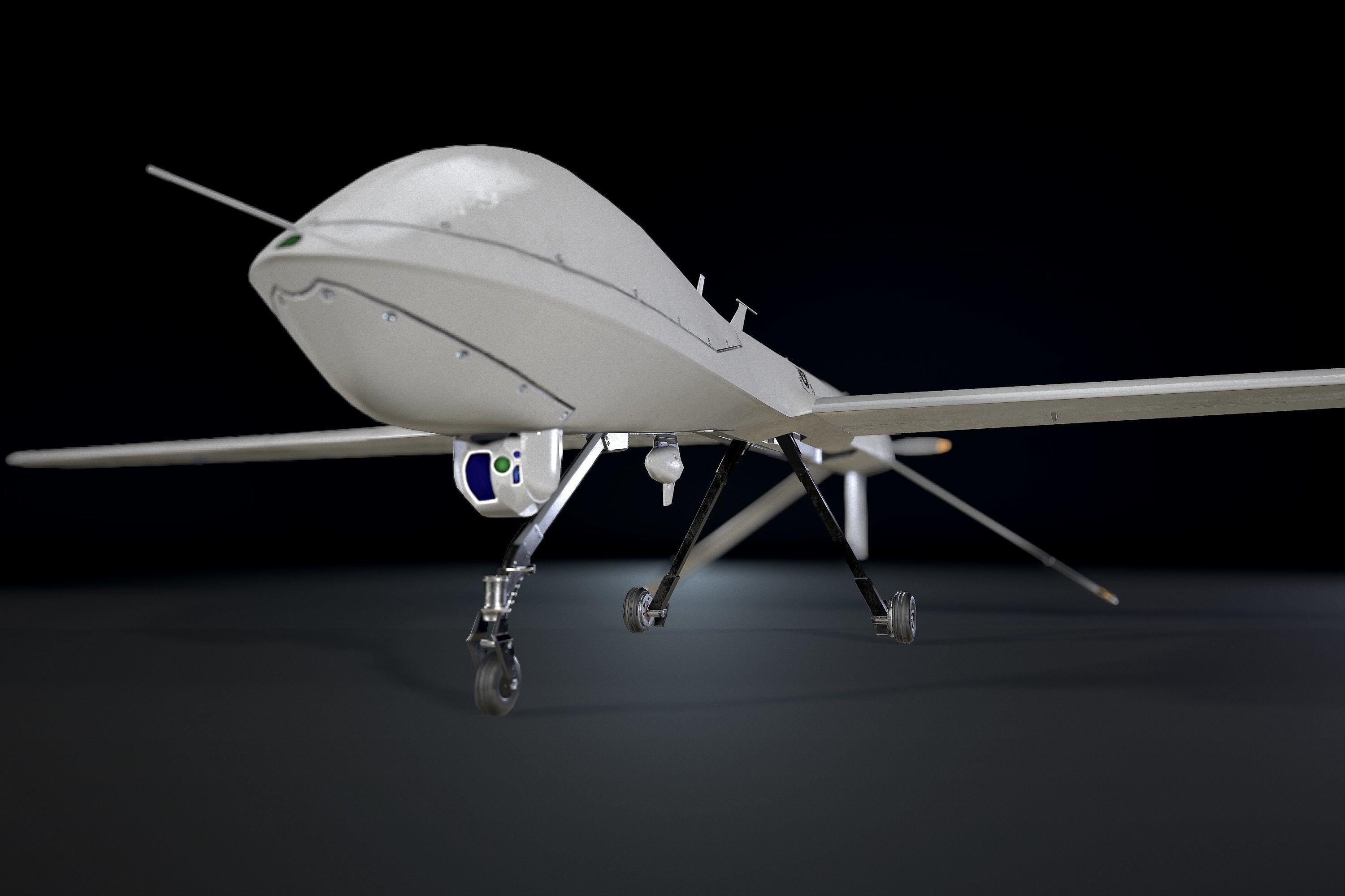 3D model PREDATOR MQ-1A VR / AR / low-poly | CGTrader