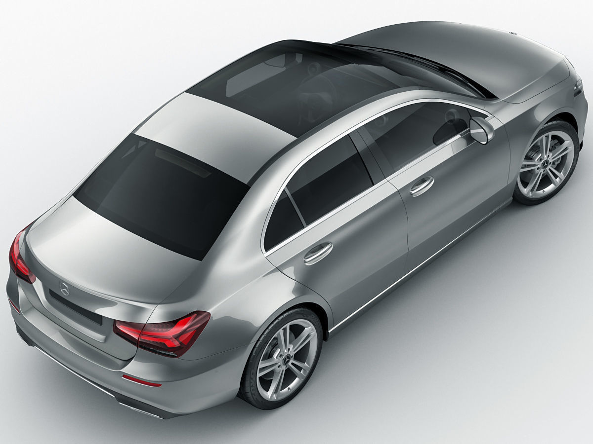 Mercedes A-class sedan 2 versions 3D model | CGTrader