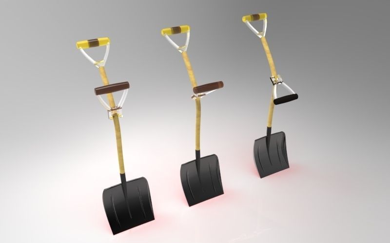 3D model Ergonomic Shovel VR / AR / low-poly | CGTrader