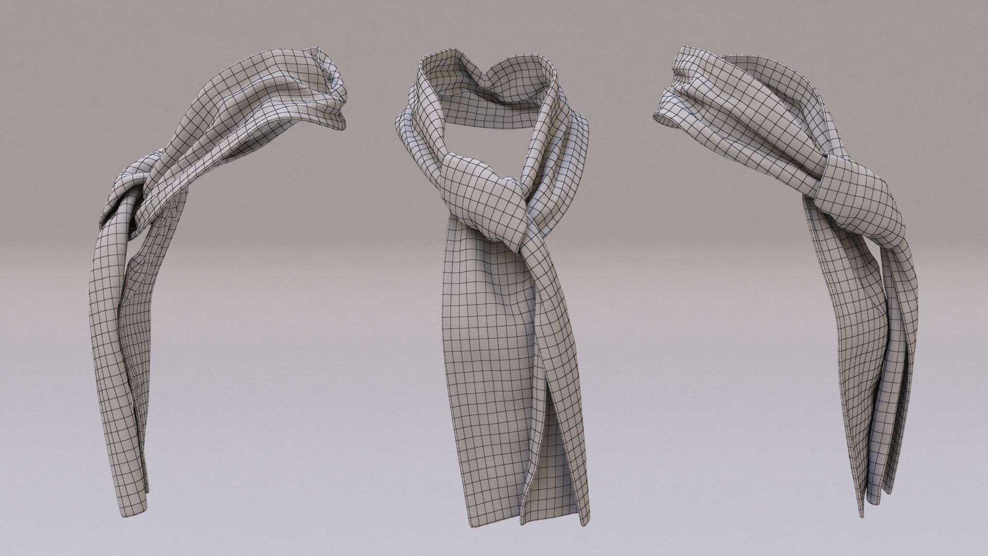 Scarf free 3D model | CGTrader