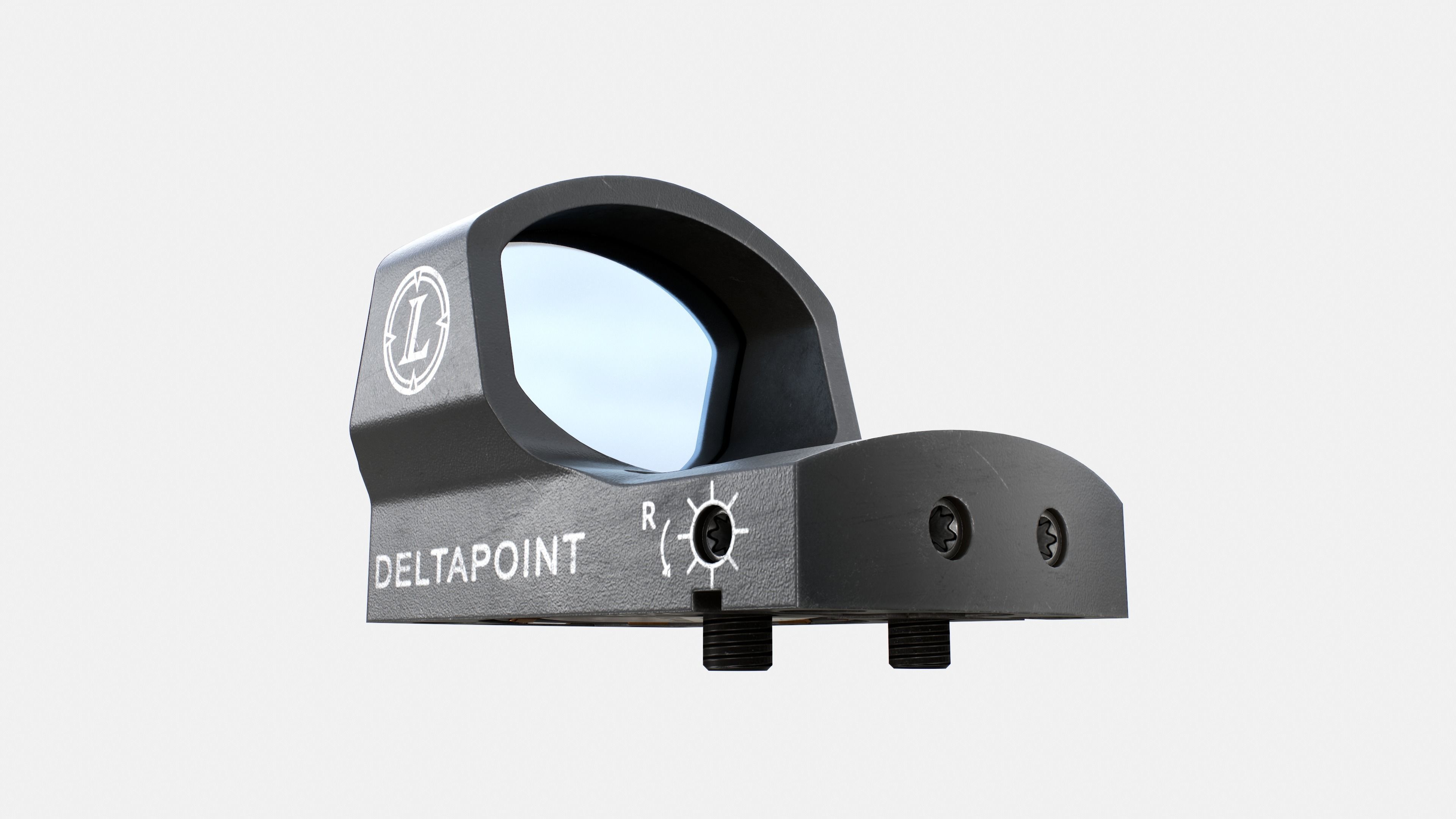 3D model Leupold DeltaPoint Micro Red Dot Sight VR / AR / low-poly ...