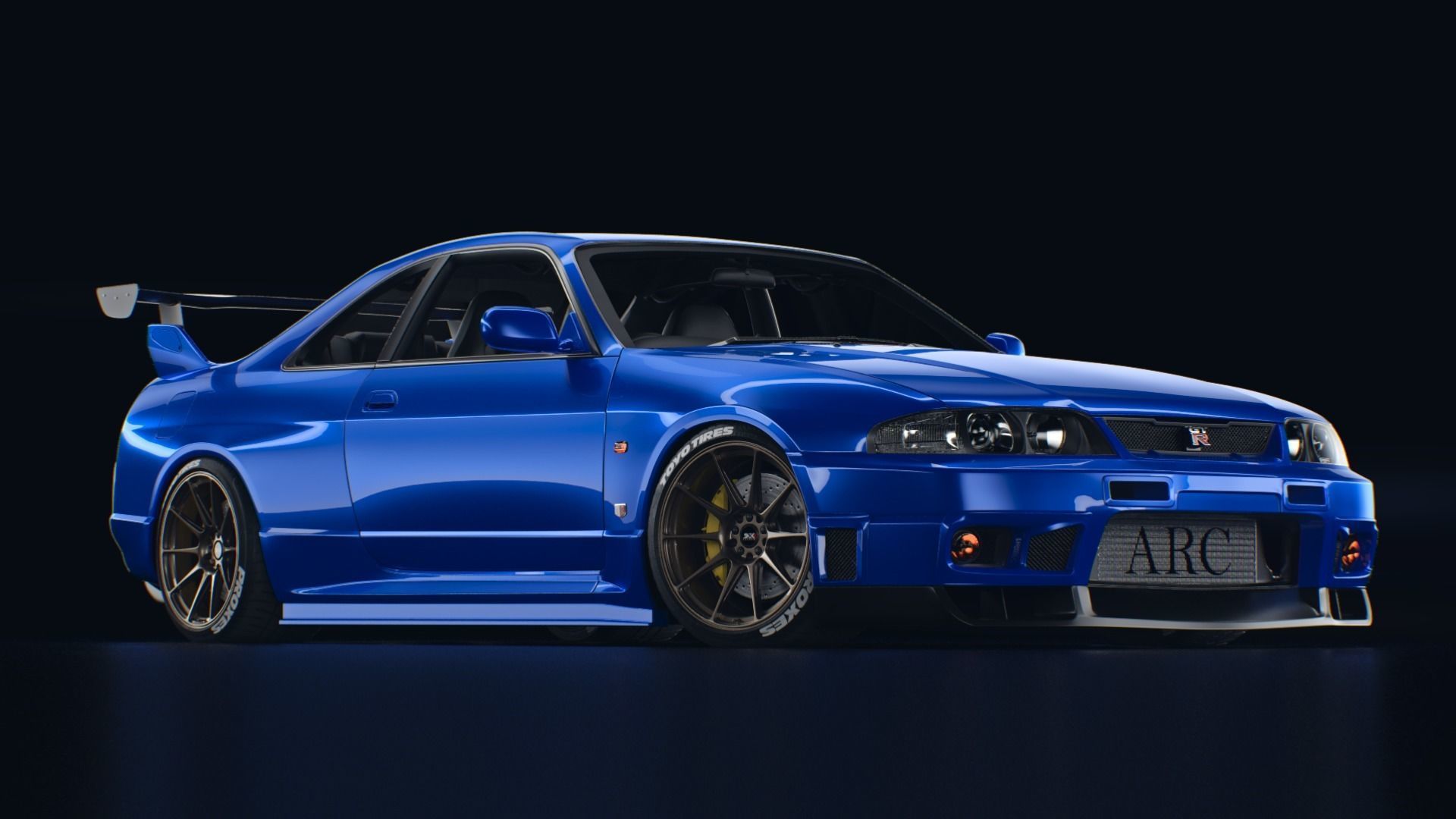 nissan GT-R R33 3D model | CGTrader
