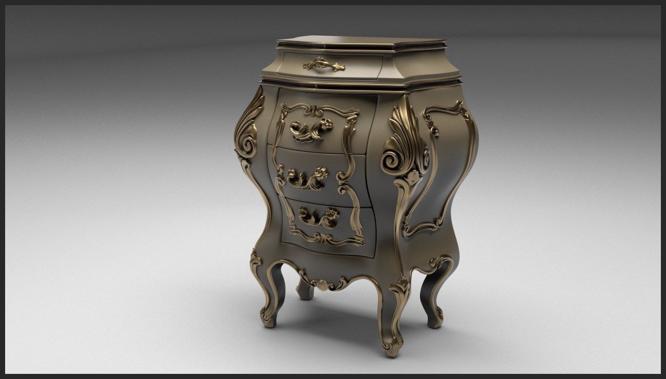 Baroque Rococo Style Mega Collection | CGTrader