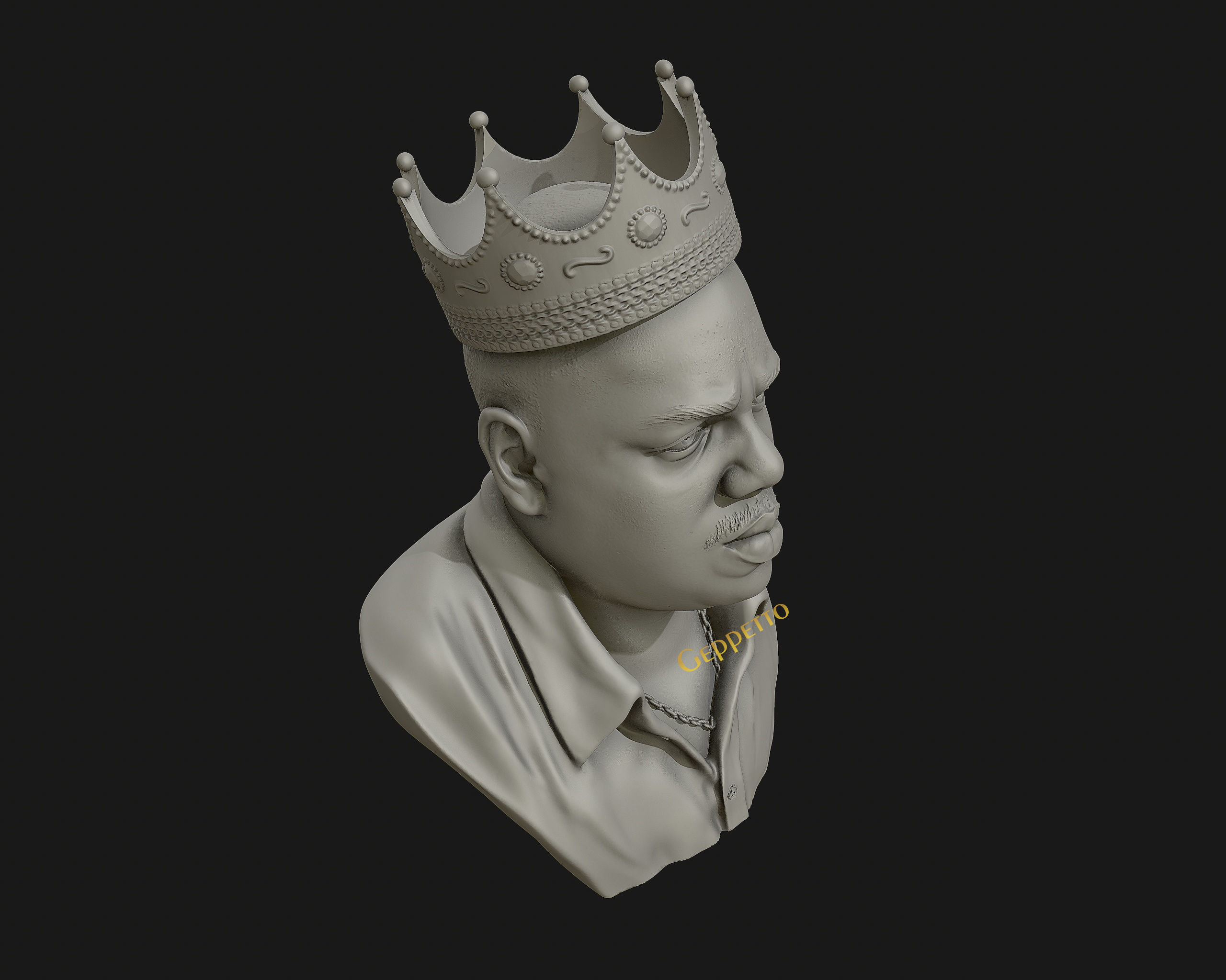 The Notorious BIG 3D model 3D model 3D printable | CGTrader