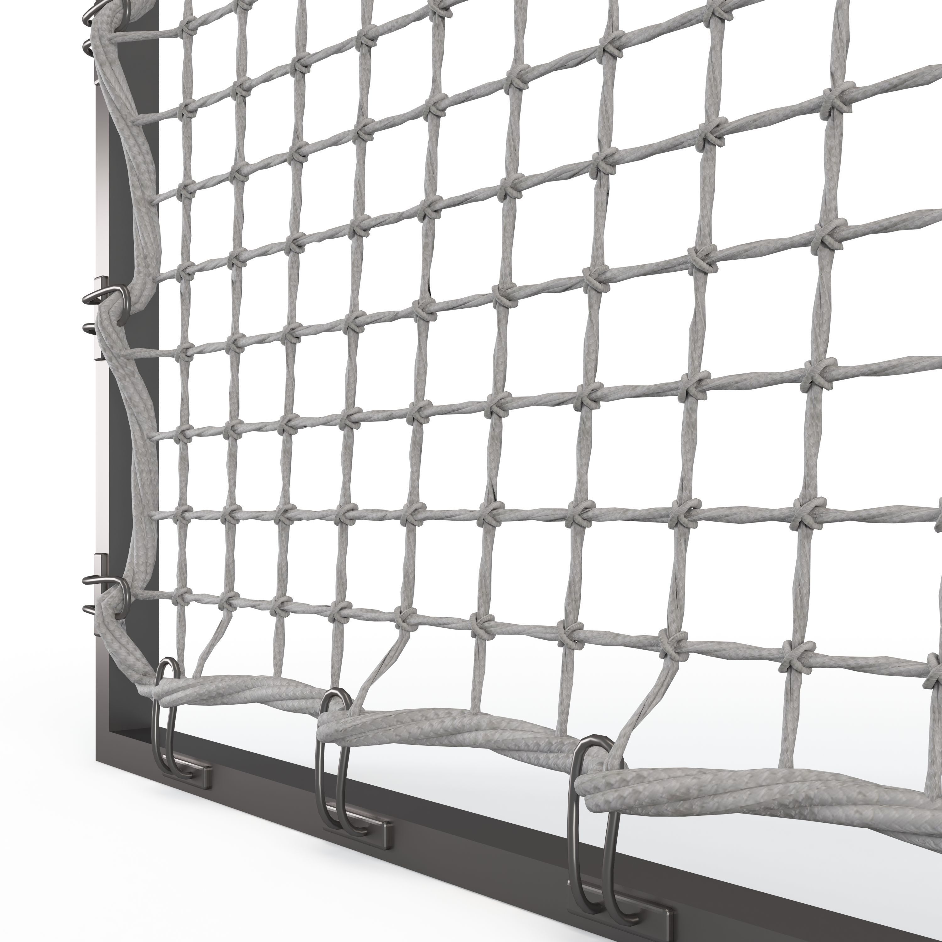 Suspended Net Rope 3D model | CGTrader