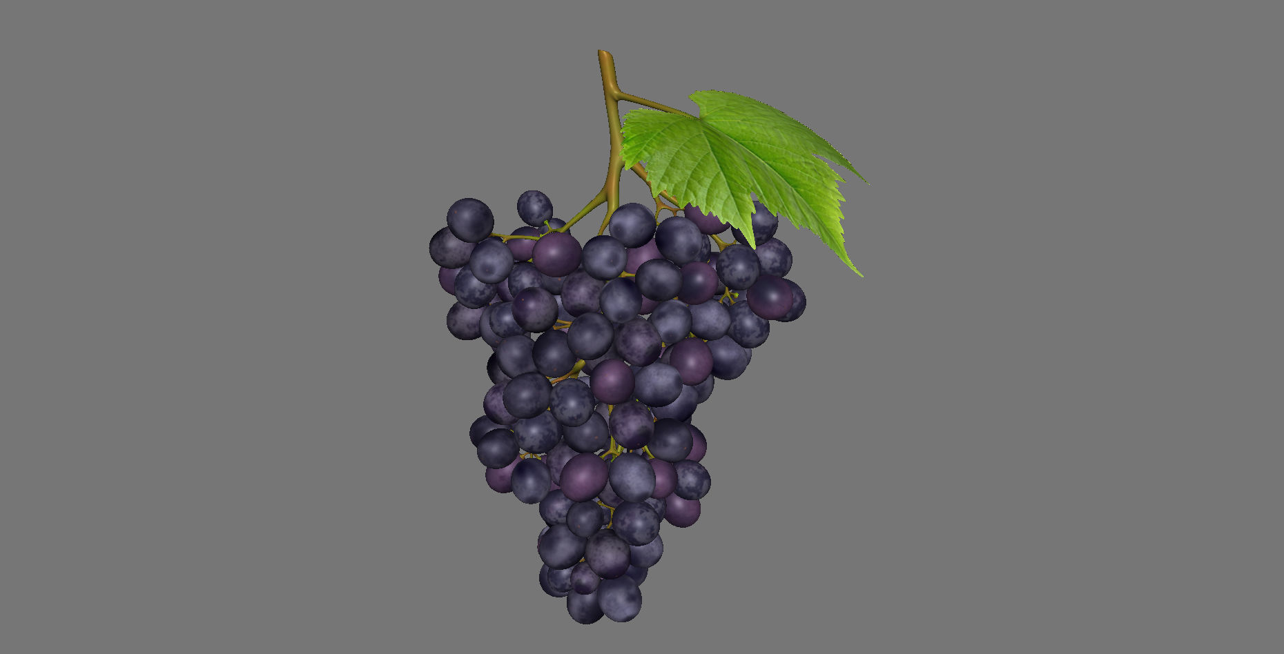 Grape grapes 3D model | CGTrader