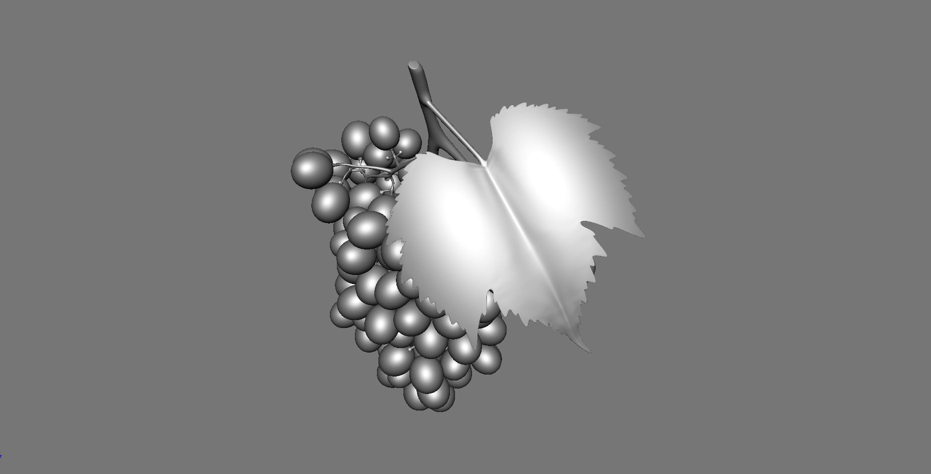 Grape grapes 3D model | CGTrader