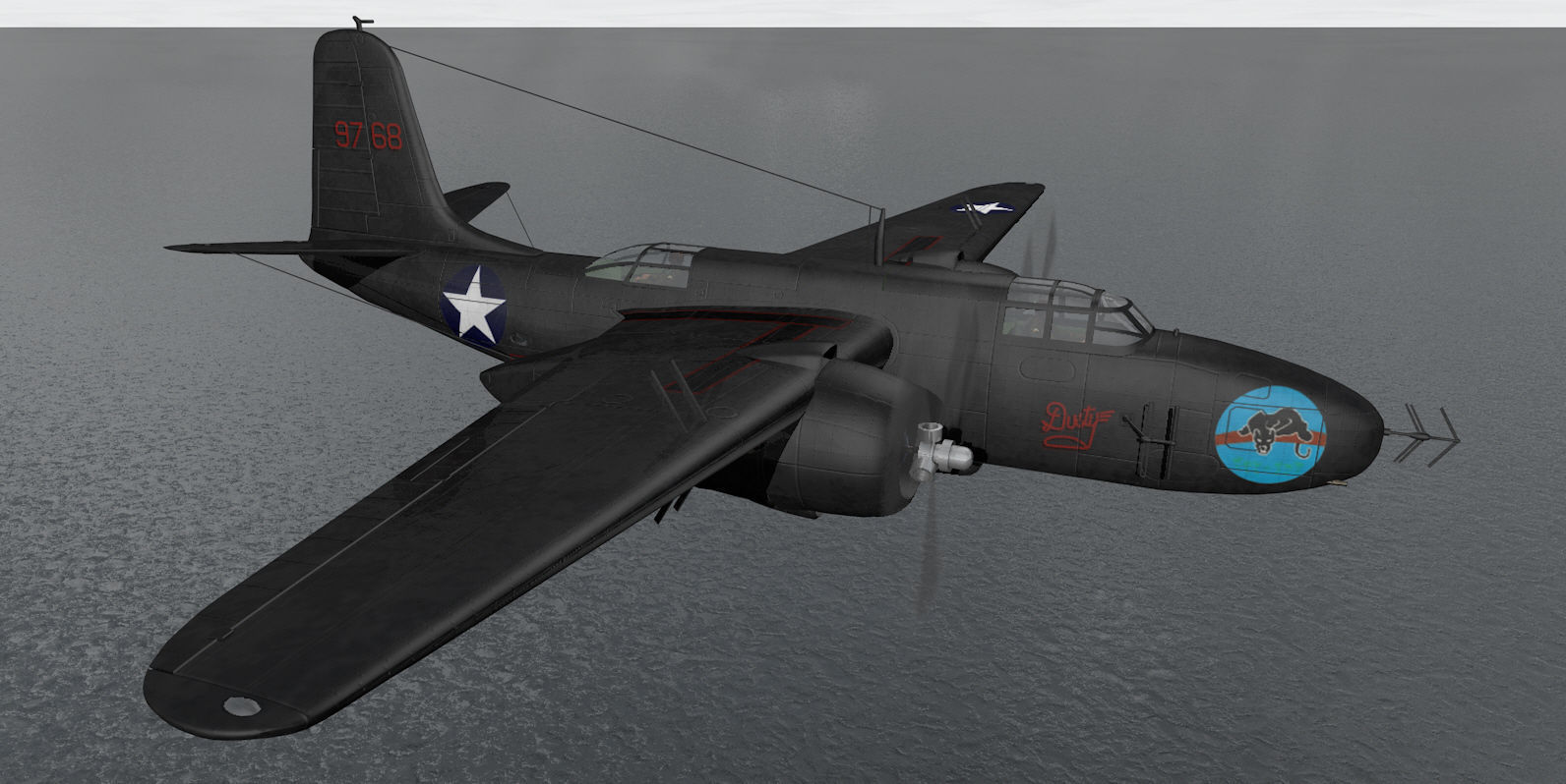 Douglas P-70 Nighthawk 3D model | CGTrader
