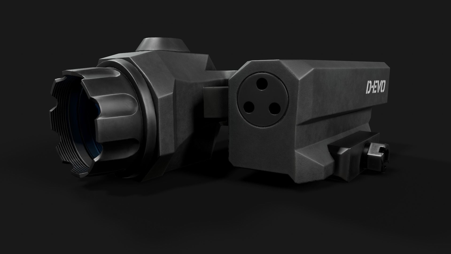 3D model Leupold D-EVO Dual Enhanced View Optic 6x Scope VR / AR / low ...