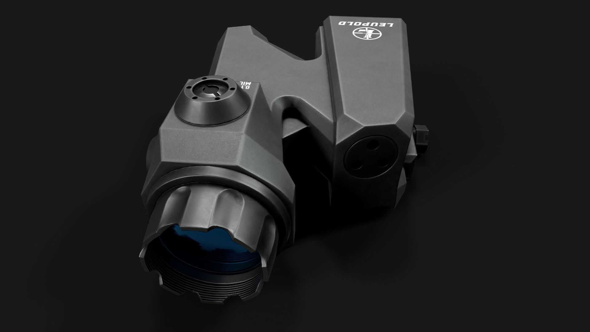 3D model Leupold D-EVO Dual Enhanced View Optic 6x Scope VR / AR / low ...
