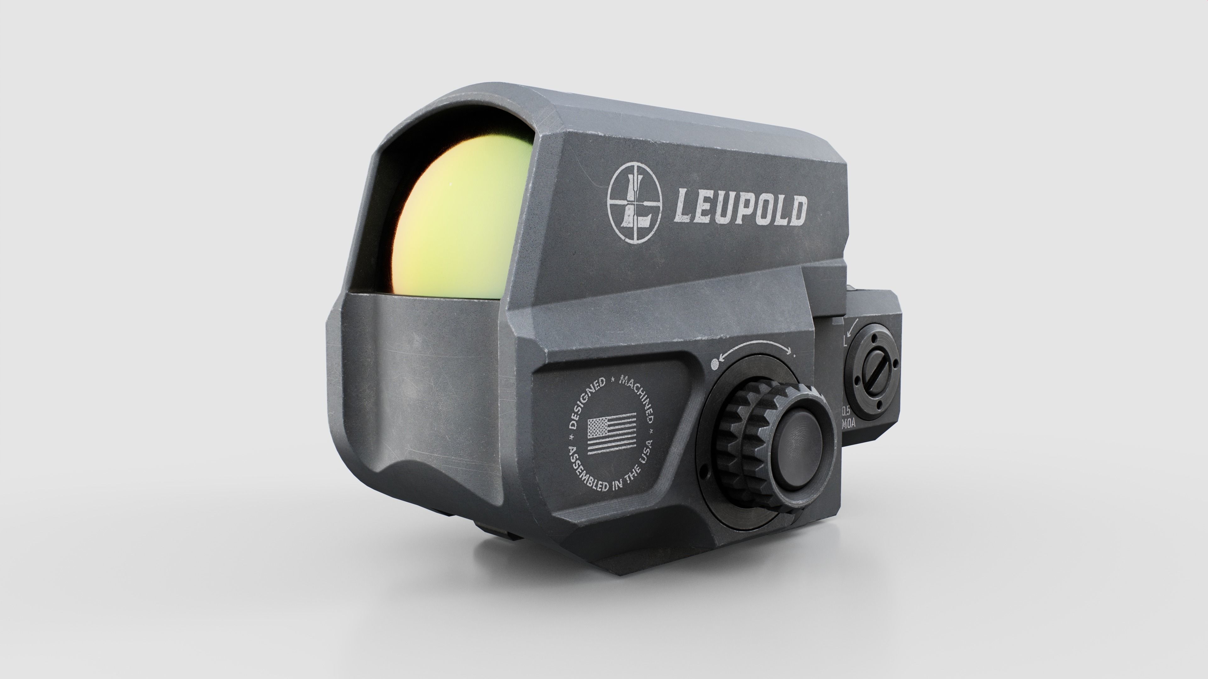 3D model Leupold Carbine Optic Red Dot Sight VR / AR / low-poly | CGTrader