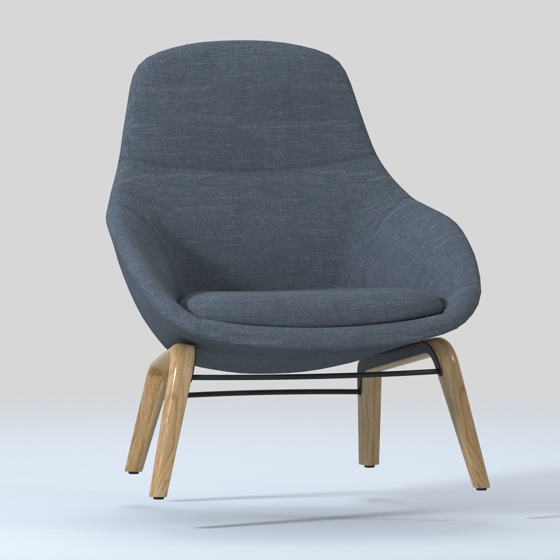 Naughtone - Always Lounge Chair 3D model | CGTrader
