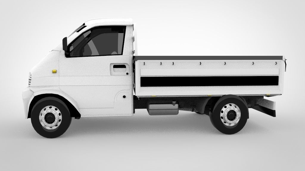 Dfm truck 1 3 free 3D model | CGTrader