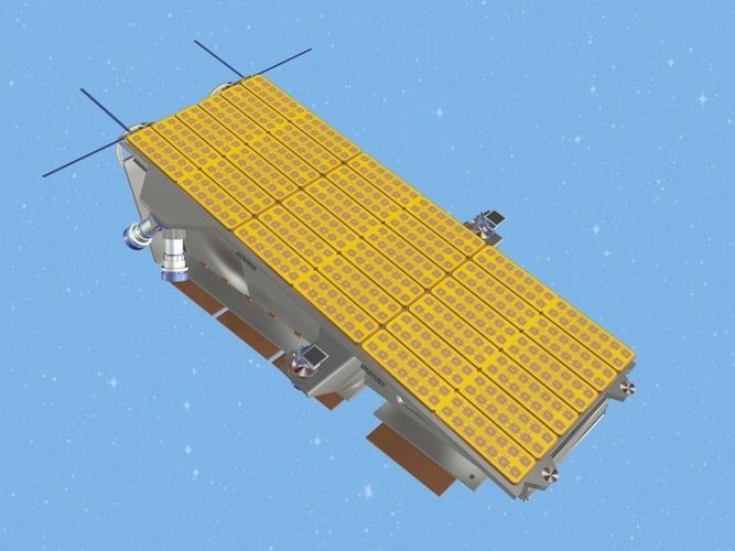NovaSAR-1 Earth Observation Satellite 3D model | CGTrader